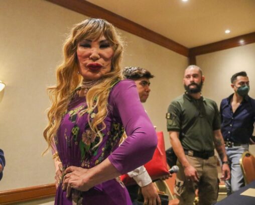 Así lucía la vedette; se hace viral fotografía de Lyn May cuando era ...