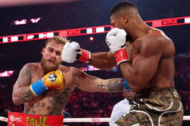 Joshua impone jerarquía y detiene a Jake Paul en una pelea que dividió ...