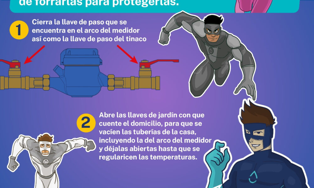 Emite JMAS Chihuahua recomendaciones para la protección de tuberías ...